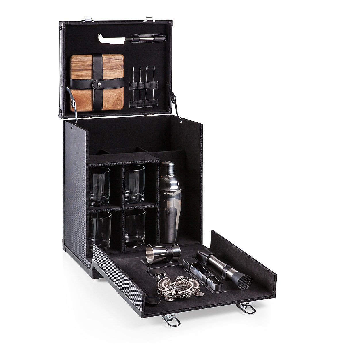 Travel Mini Bar Portable Bar Bar Tools UncommonGoods Travel Mini Bar Portable Bar Bar Tools UncommonGoods