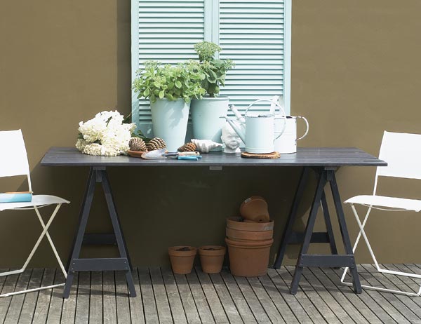 How to make an outdoor trestle table – The Goods