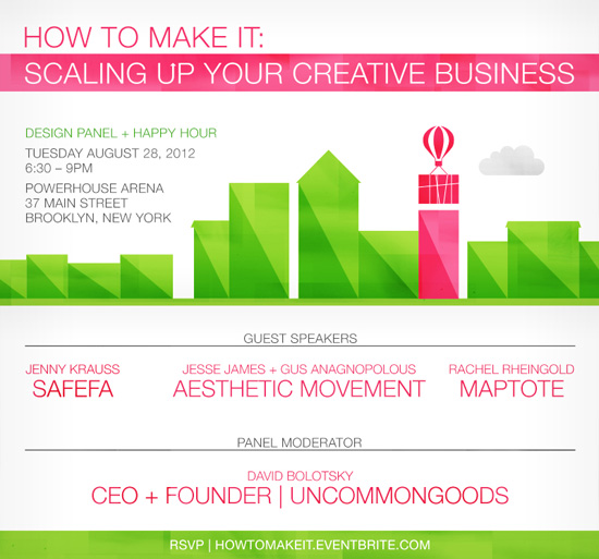 How To Make It Design Panel Event | UncommonGoods – The Goods