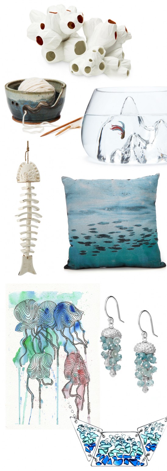 Four Elements Mood Board: Water -The Goods