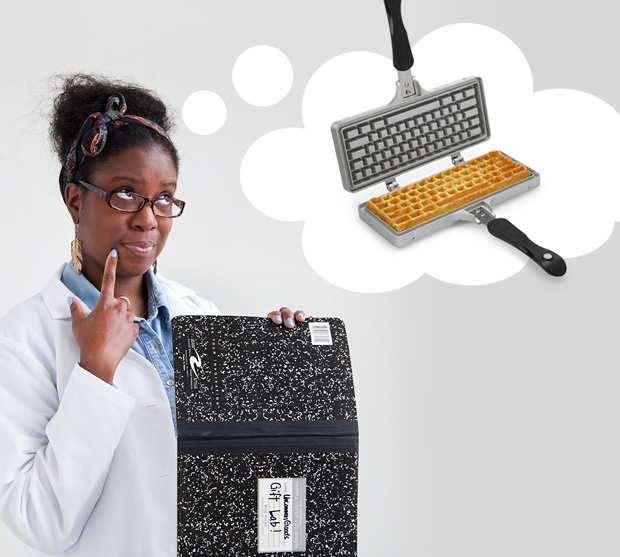 Gift Lab: Ctrl+Alt+Del (iciousness) with the Keyboard Waffle Iron – The ...