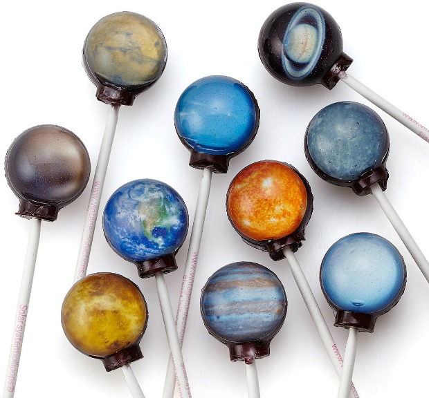 Solar System Lollipops