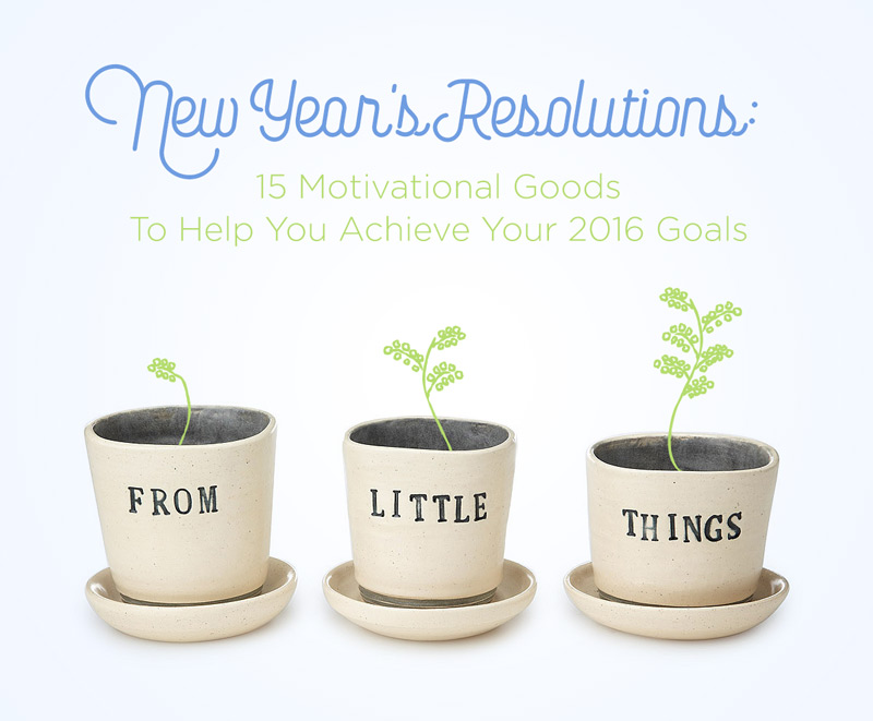New Year’s Resolutions: 15 Motivational Goods to Help You Achieve Your ...