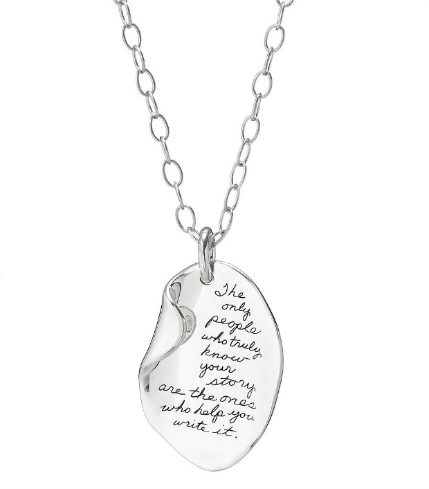 Penmanship Meets Pendant: BB Becker’s Your Story Necklace -The Goods
