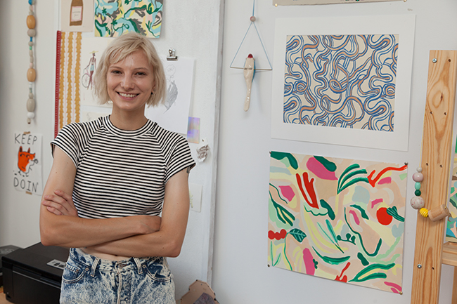Inside the Artist’s Studio with Danielle Kroll – The Goods