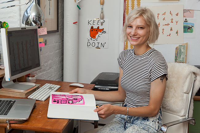 Inside the Artist’s Studio with Danielle Kroll – The Goods