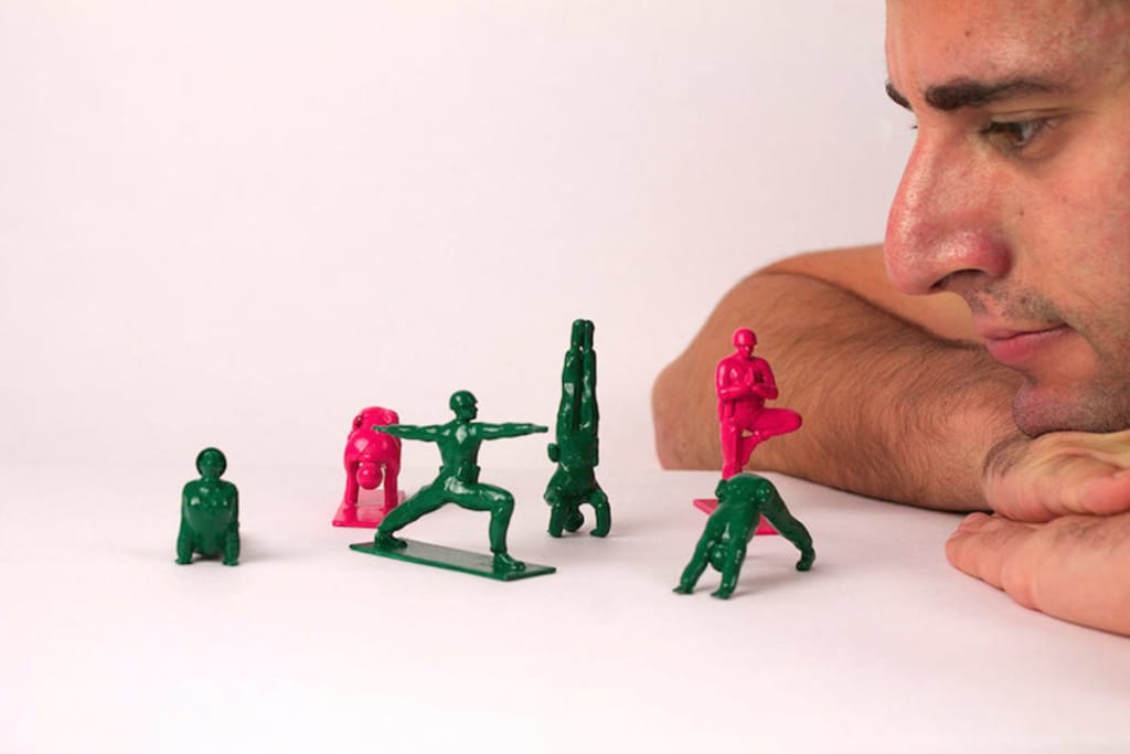 Bending Stereotypes: Dan Abramson’s Yoga Joes – The Goods