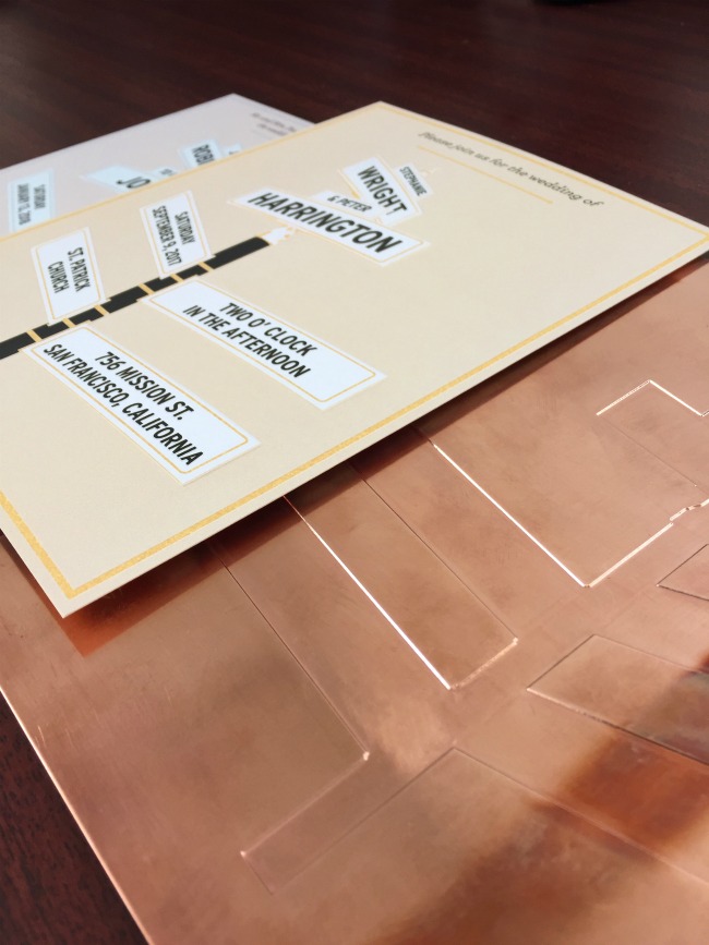 Invitation Introductions: Meet Our Intersection of Love Wedding ...