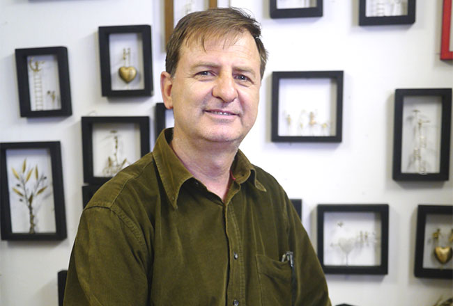 Inside the Artist's Studio with George Roumanas -The Goods