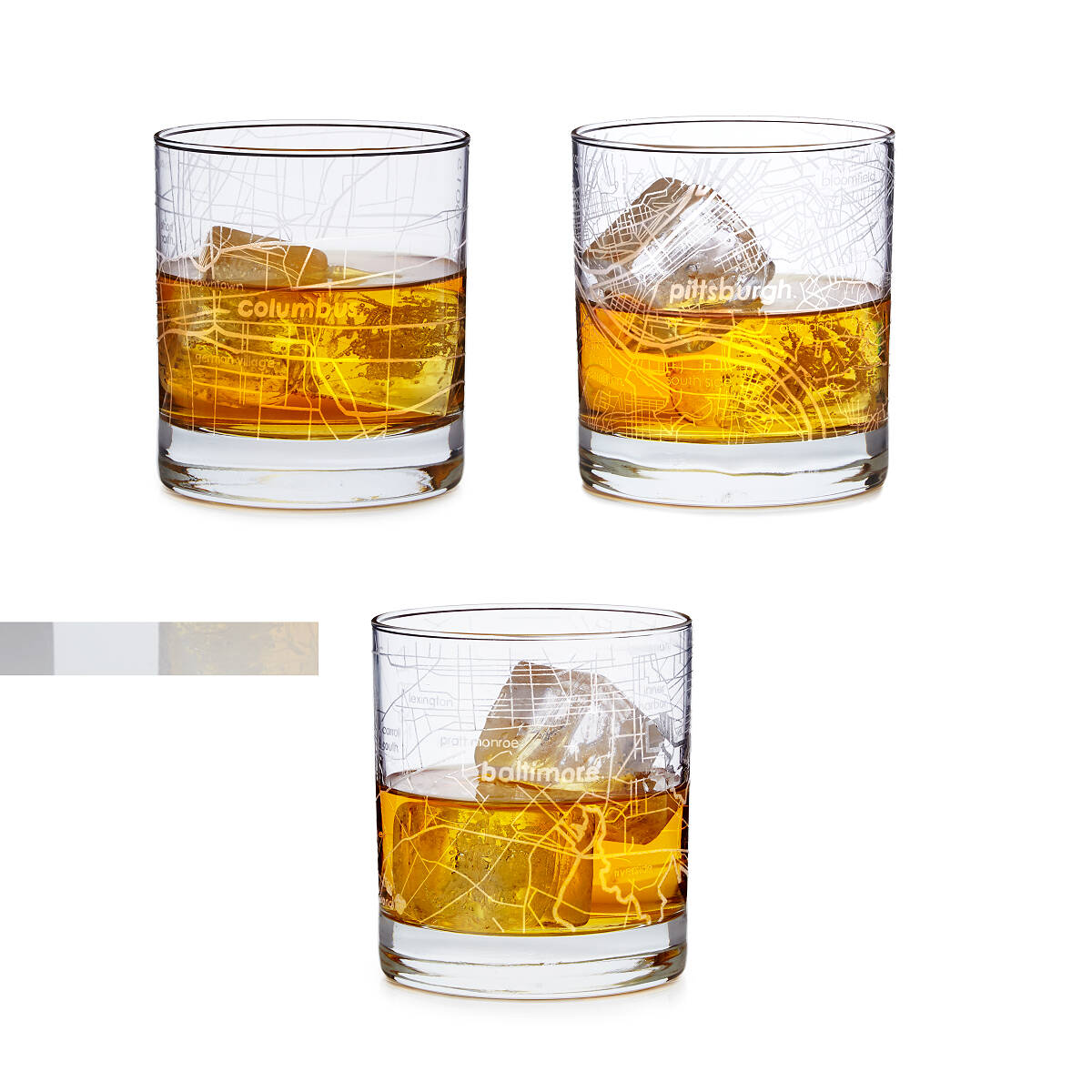 Urban Map Glass | NYC Rocks Glass, Chicago | UncommonGoods