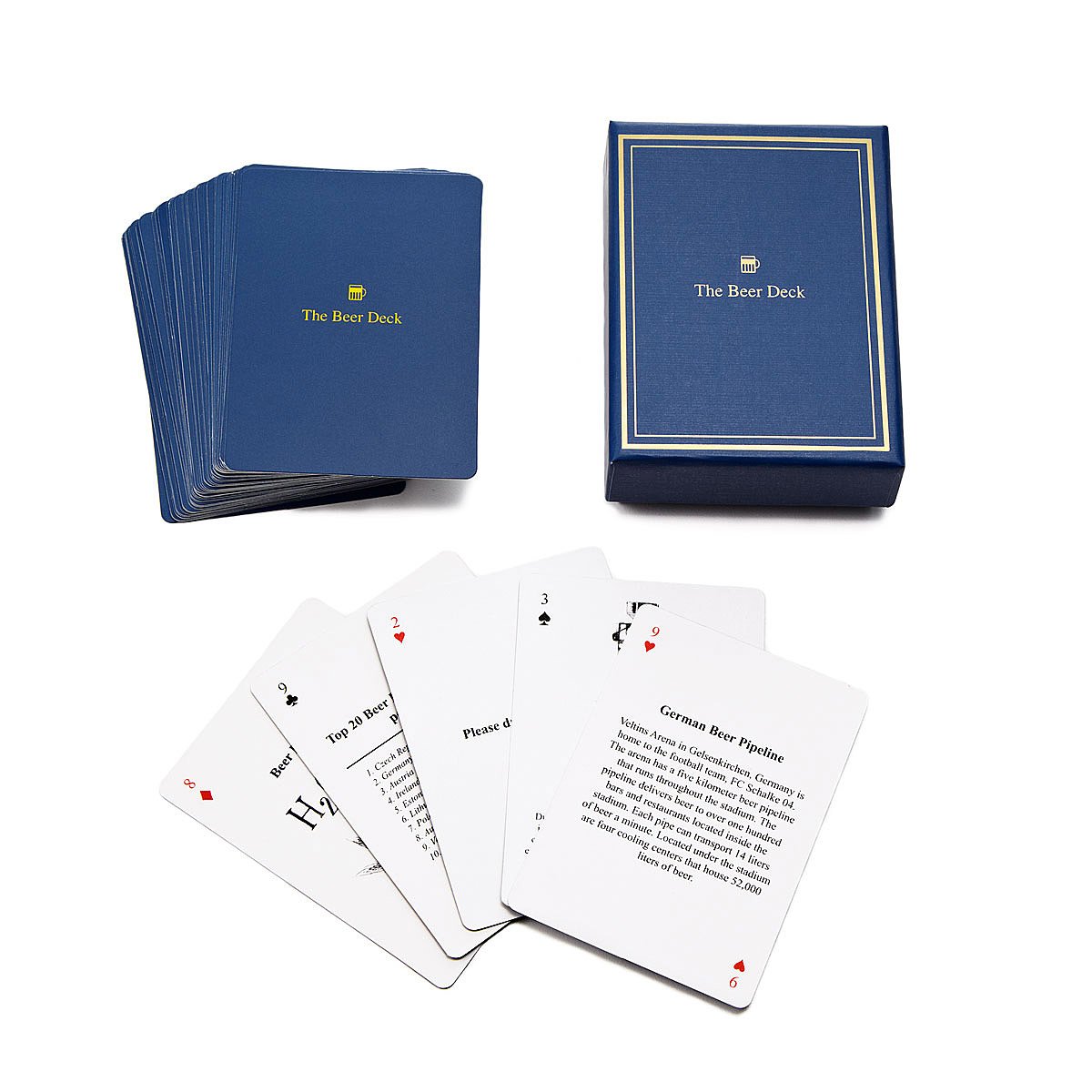 All About Beer Card Deck | Bar Trivia Poker Cards | UncommonGoods