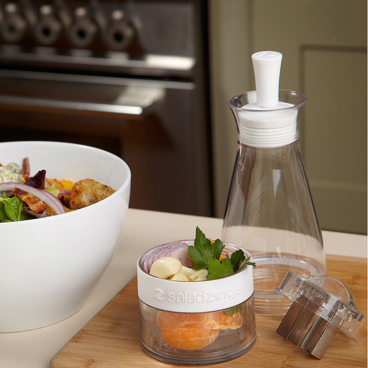 Oil and Vinegar Infuser | salad dressing maker | UncommonGoods