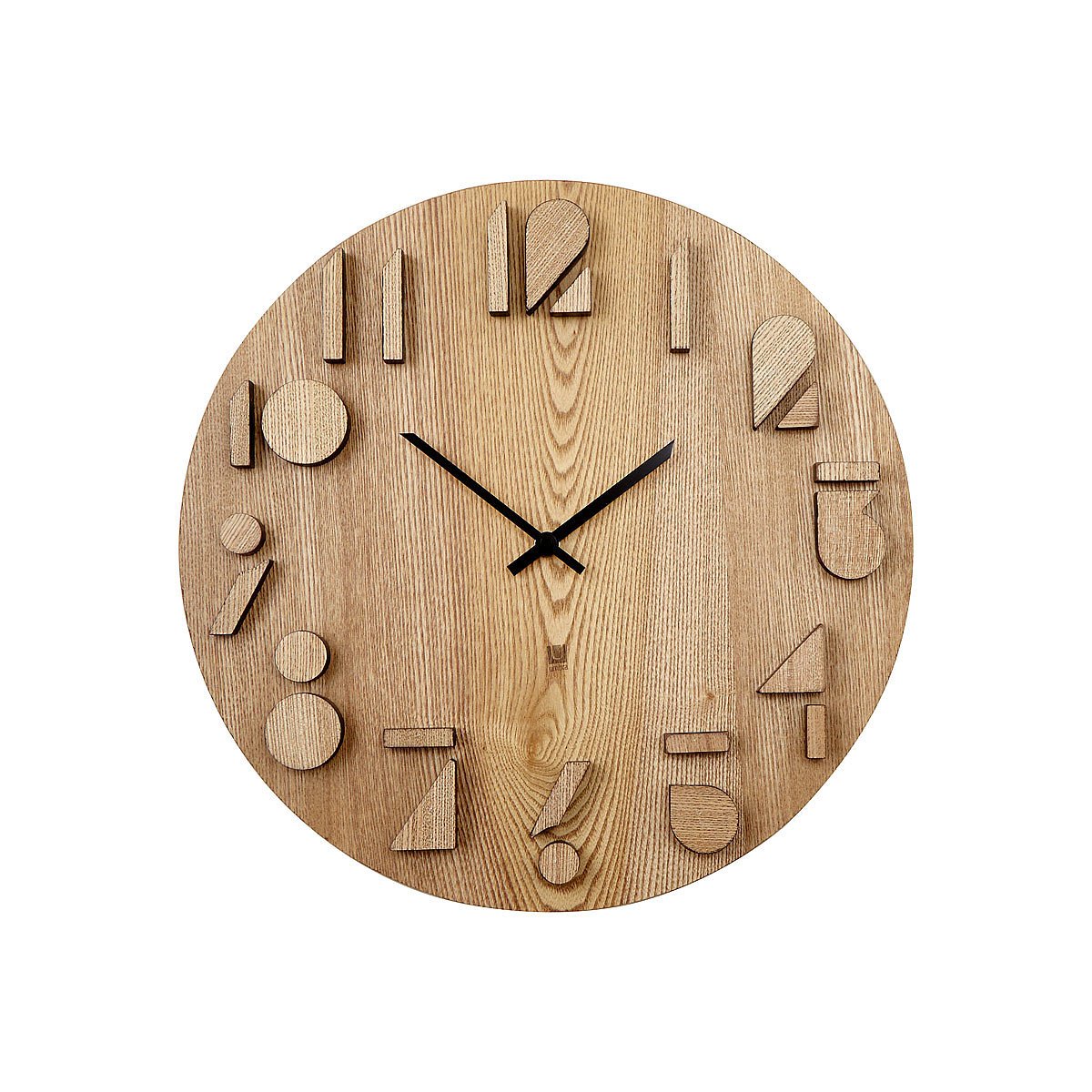 Shadow Wall Clock | modern wood clock | UncommonGoods