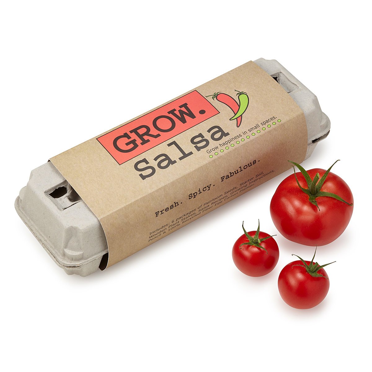 Salsa Grow Kit | gardening kit, diy recipe | Uncommon Goods