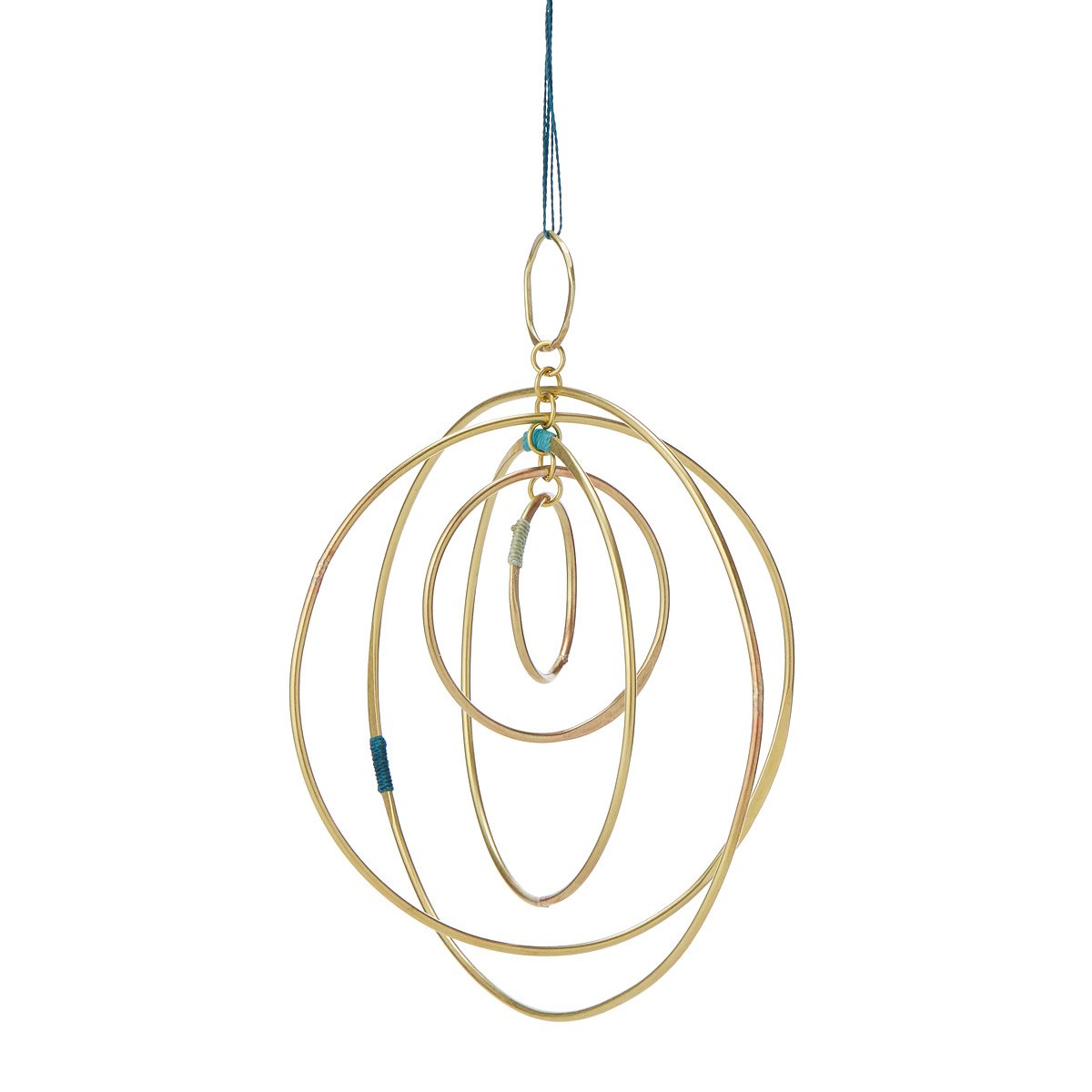 Merry Go Round Mobile | outdoor decor, brass rings | UncommonGoods