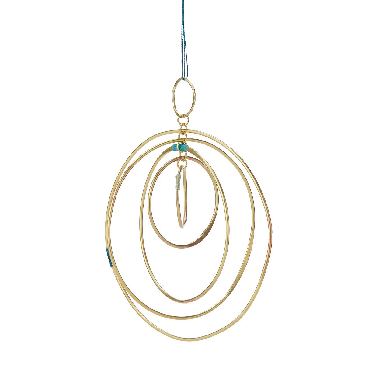 Merry Go Round Mobile | outdoor decor, brass rings | UncommonGoods