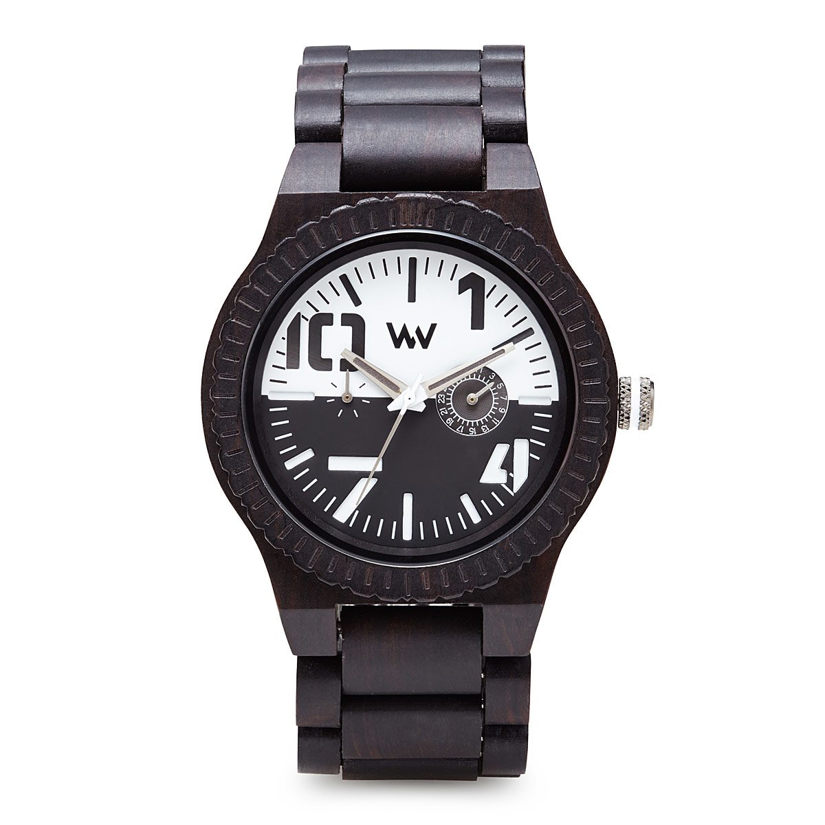 Oblbio Black And White Wood Watch | wooden watch, black and white wood ...