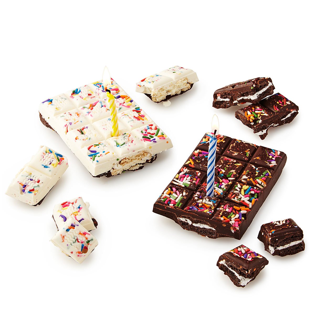 Make a Wish Chocolate Bars - Set of 2 | birthday cake cookies ...
