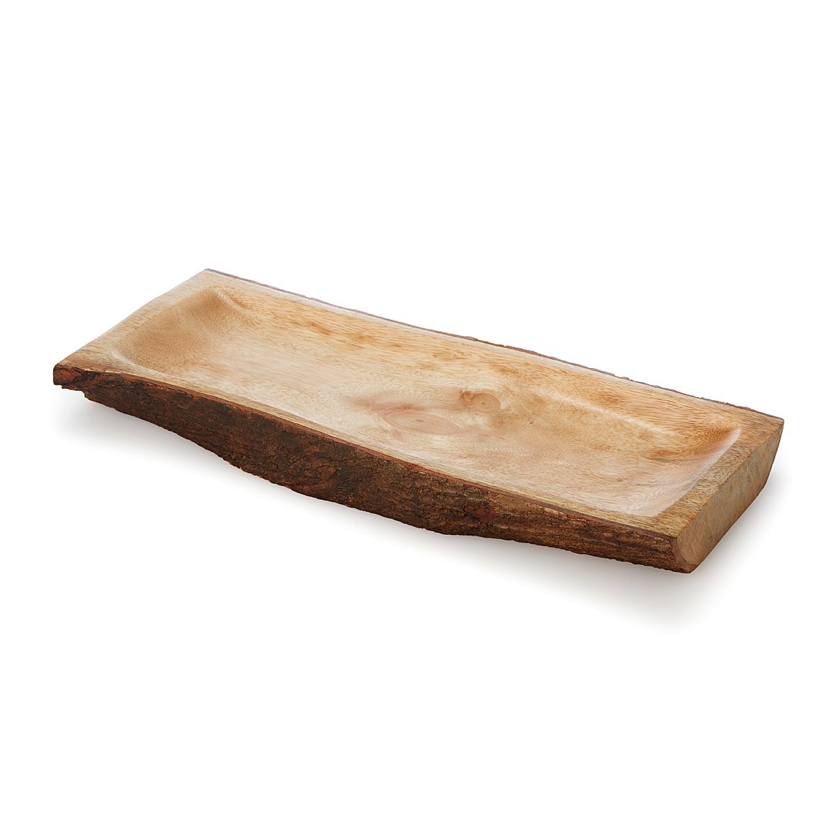 Rustic Mango Wood Serving Platter | Exotic Wood, Word Carving ...