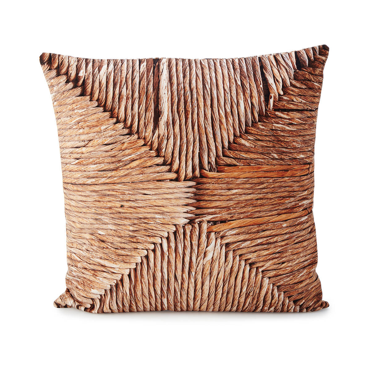 Wood & Wicker Printed Throw Pillows | Creative Home Decor; Home Accents ...