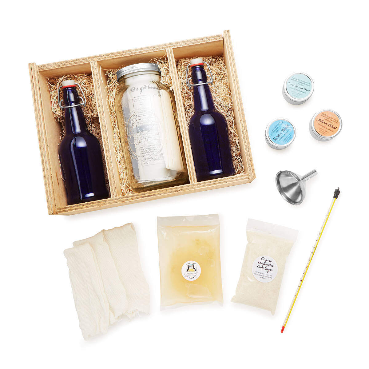 Brew Your Own Kombucha Kit | Make Fermented Tea | DIY Kombucha ...