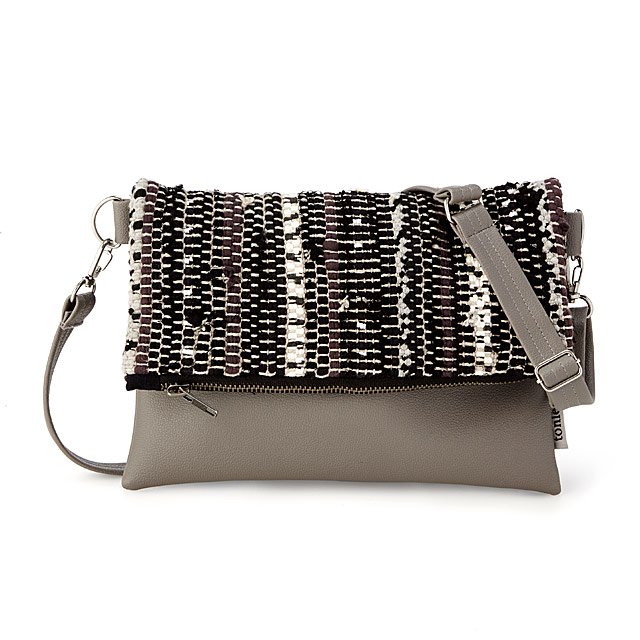 Scrappy Upcycled Foldover Clutch | Handmade Accessories; Gifts for Her ...